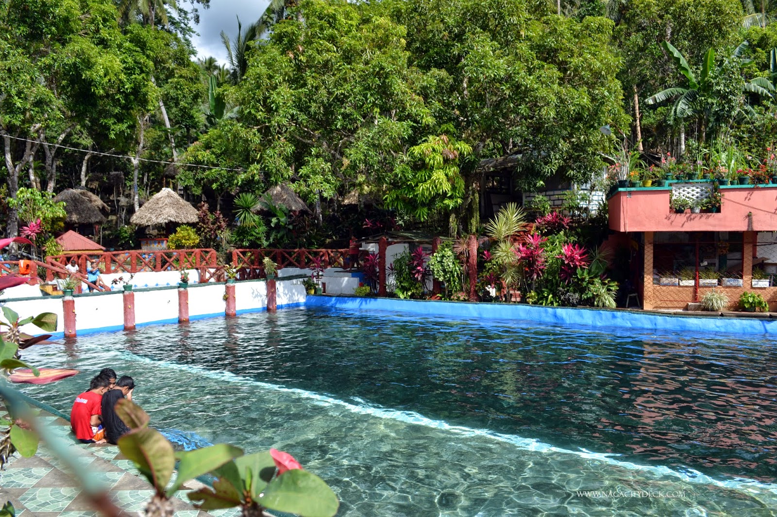 Buhi, CamSur: Sinagpan Spring Resort ~ Naga City Deck