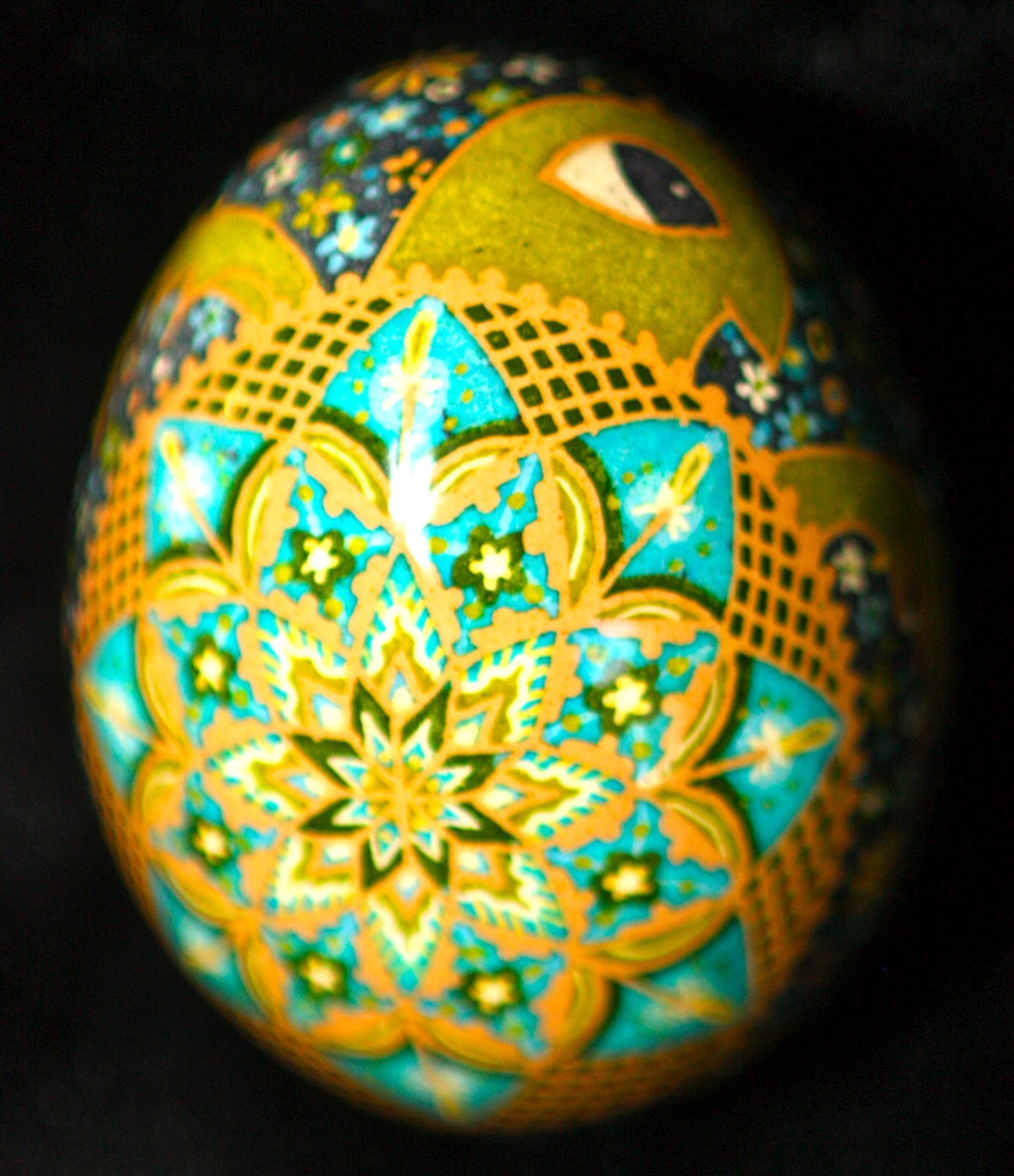 Katyegg Design: Friday Egg: Etched Turtle Pair