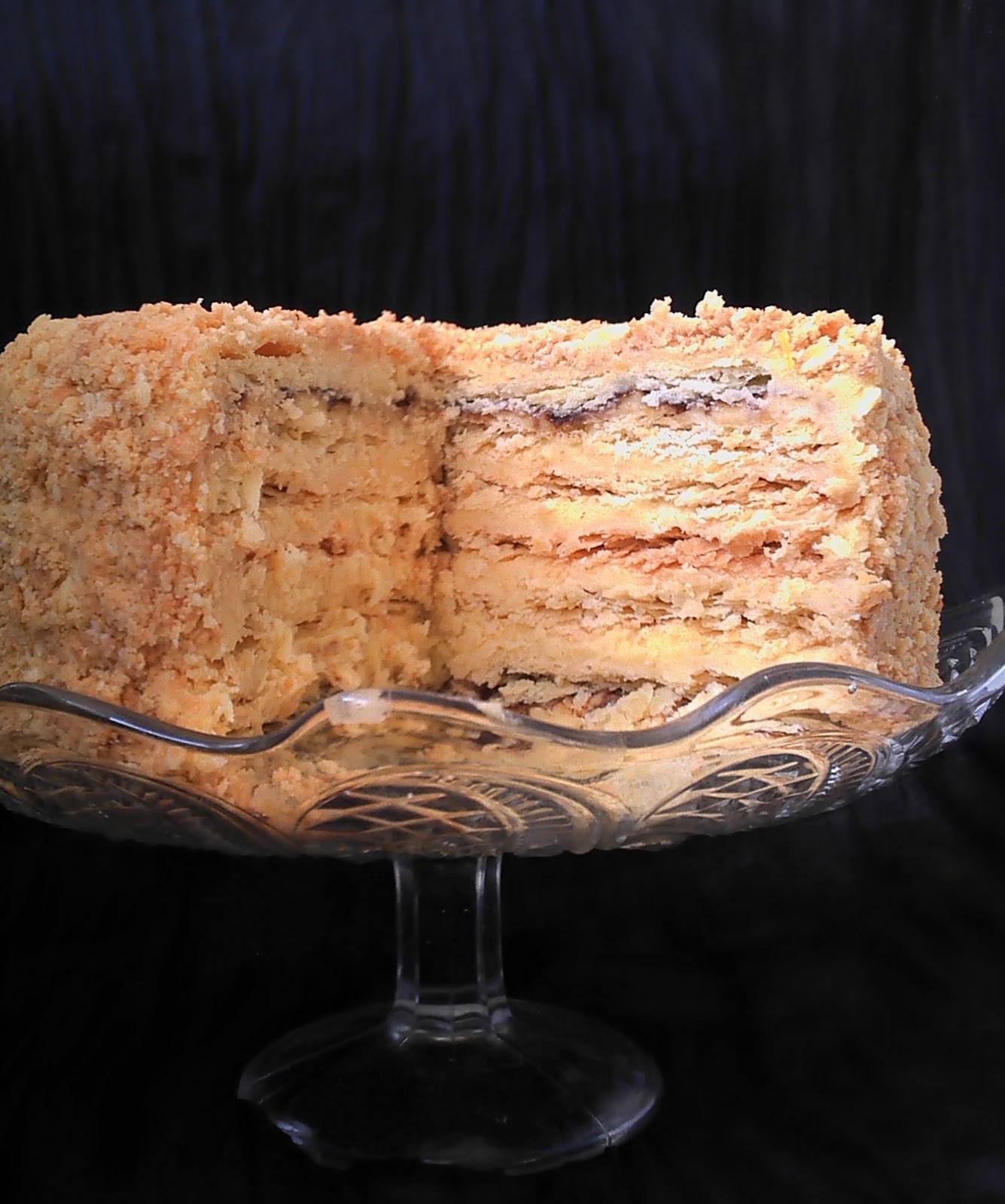 cukrinės svajonės: Tortas "Napoleonas"