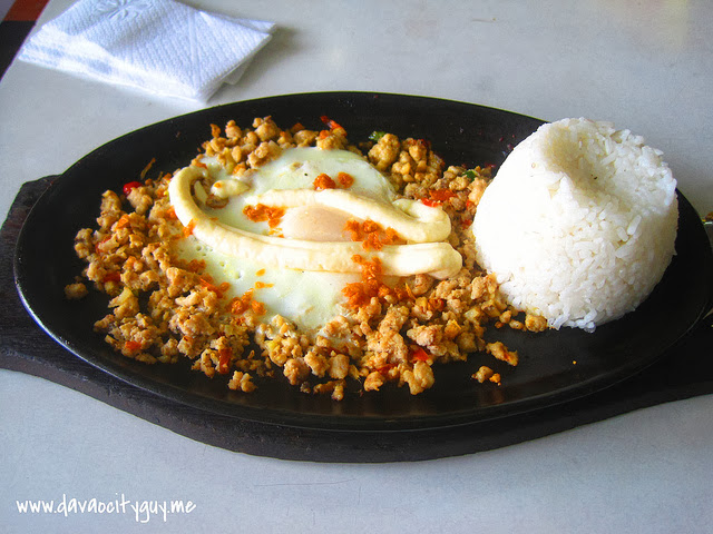 Sizzling Fish Sisig @ Chickies & Patties - Davao City Guy
