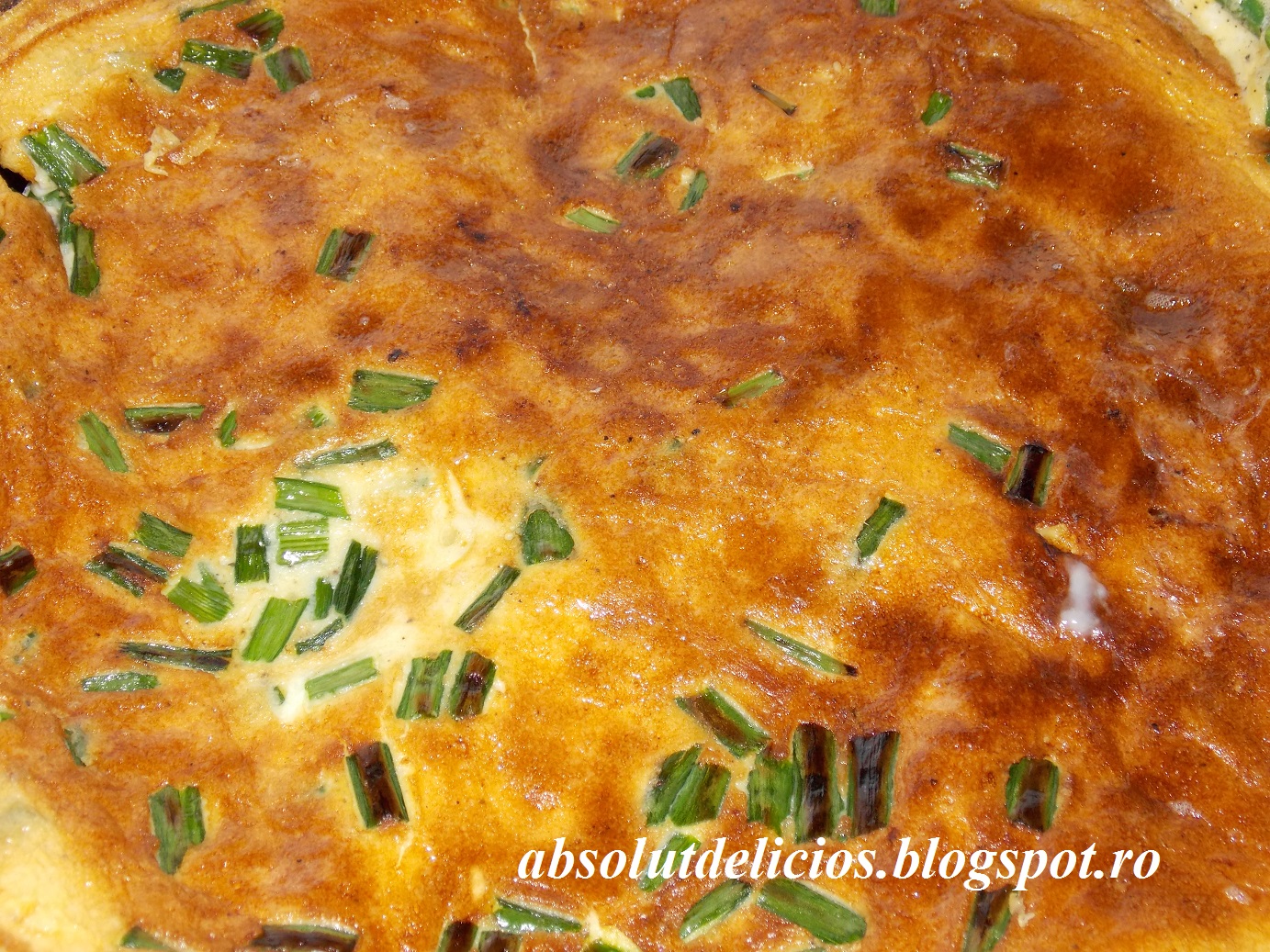 Absolut Delicios: OMLETA CU CEAPA VERDE