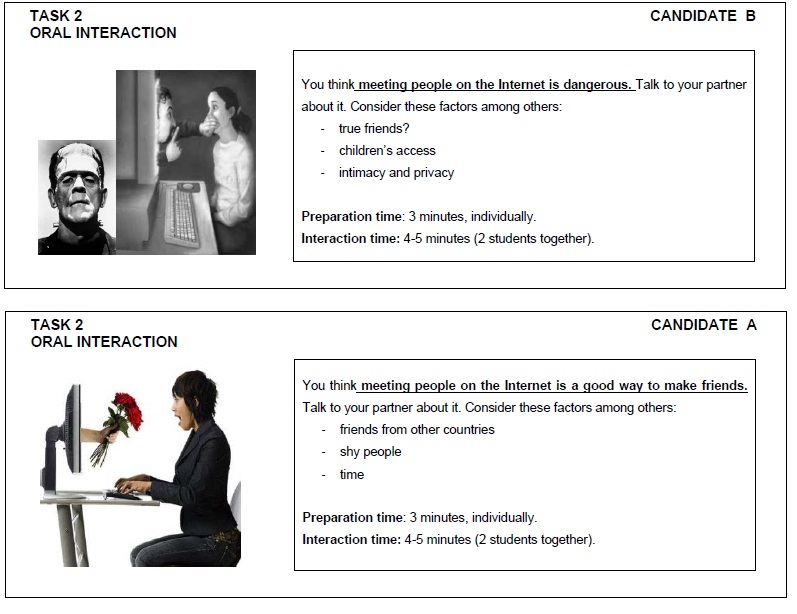 b1.1: SPEAKING CARDS FOR THE FINAL TESTS: DIALOGUES
