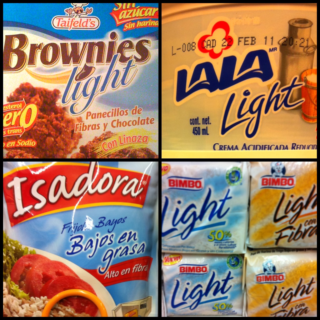 Bien Comer: Productos “light”