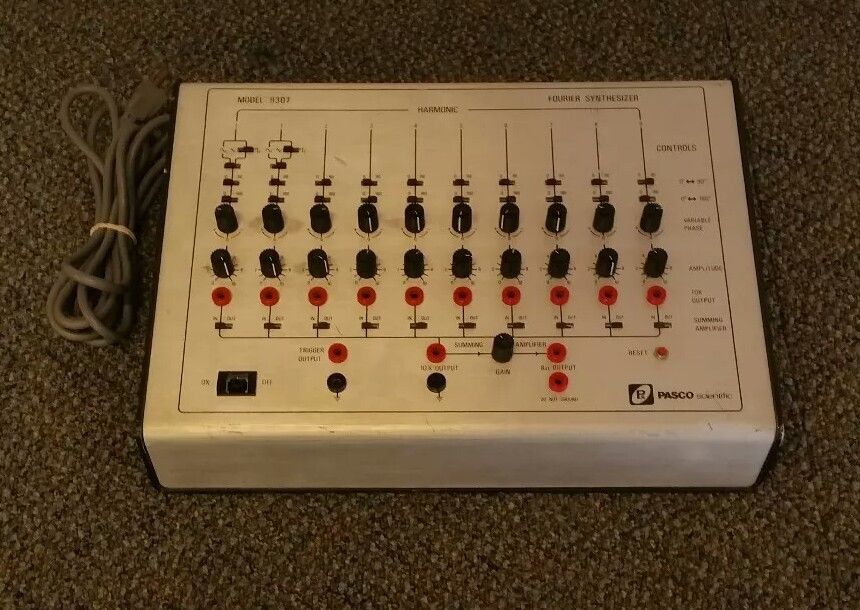 MATRIXSYNTH: Pasco Scientific Model 9307 Fourier Synthesizer