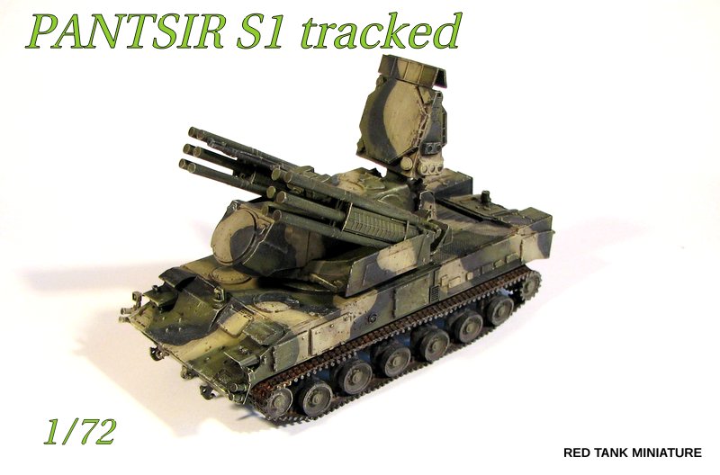 Gulumik Military Models: Pantsir S1 tracked 1/72