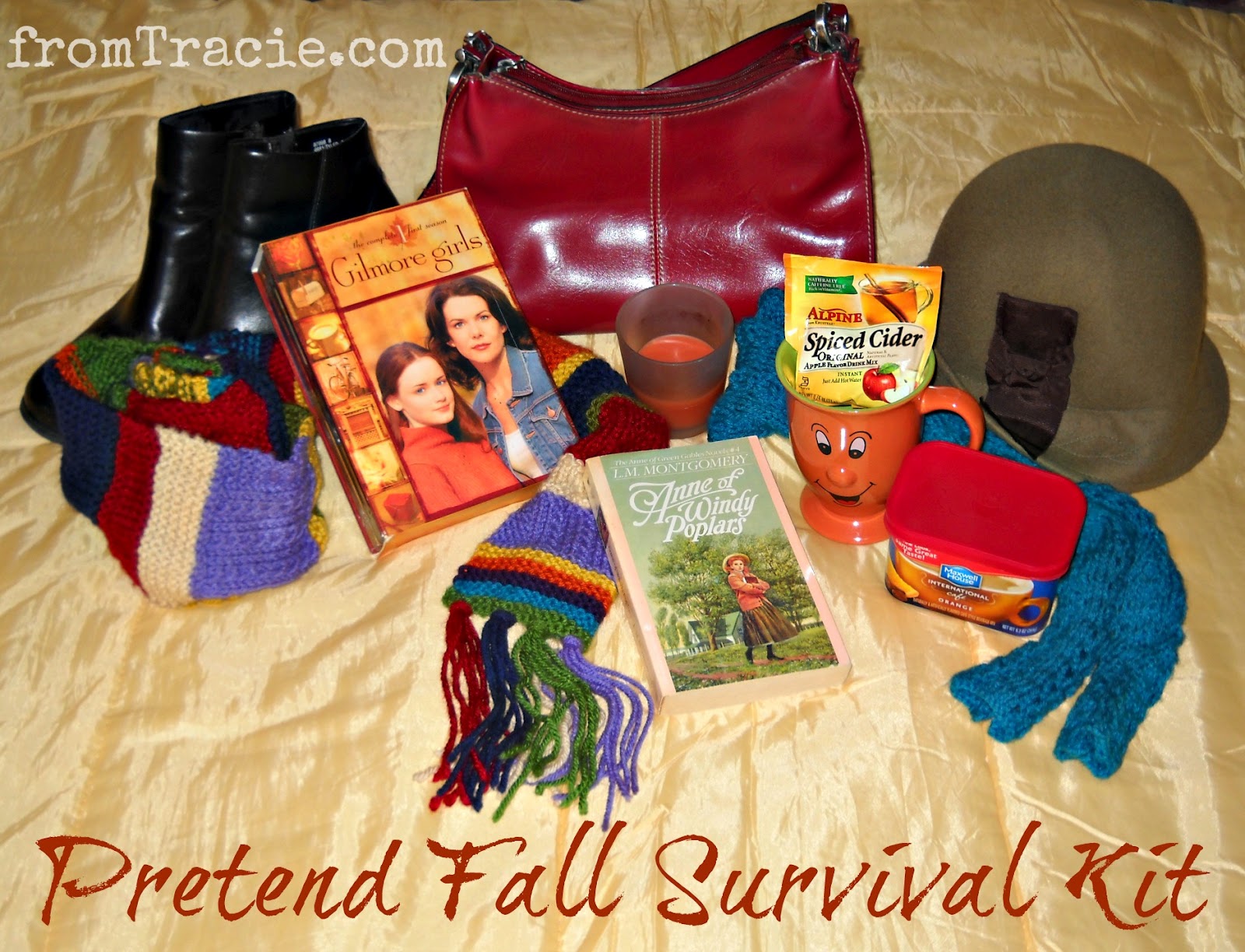 From Tracie: Pretend Fall Survival Kit