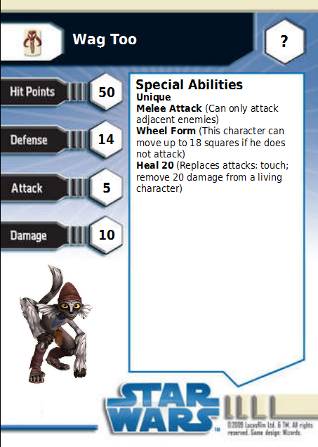 Paul's Star Wars Blog: Wag Too Card