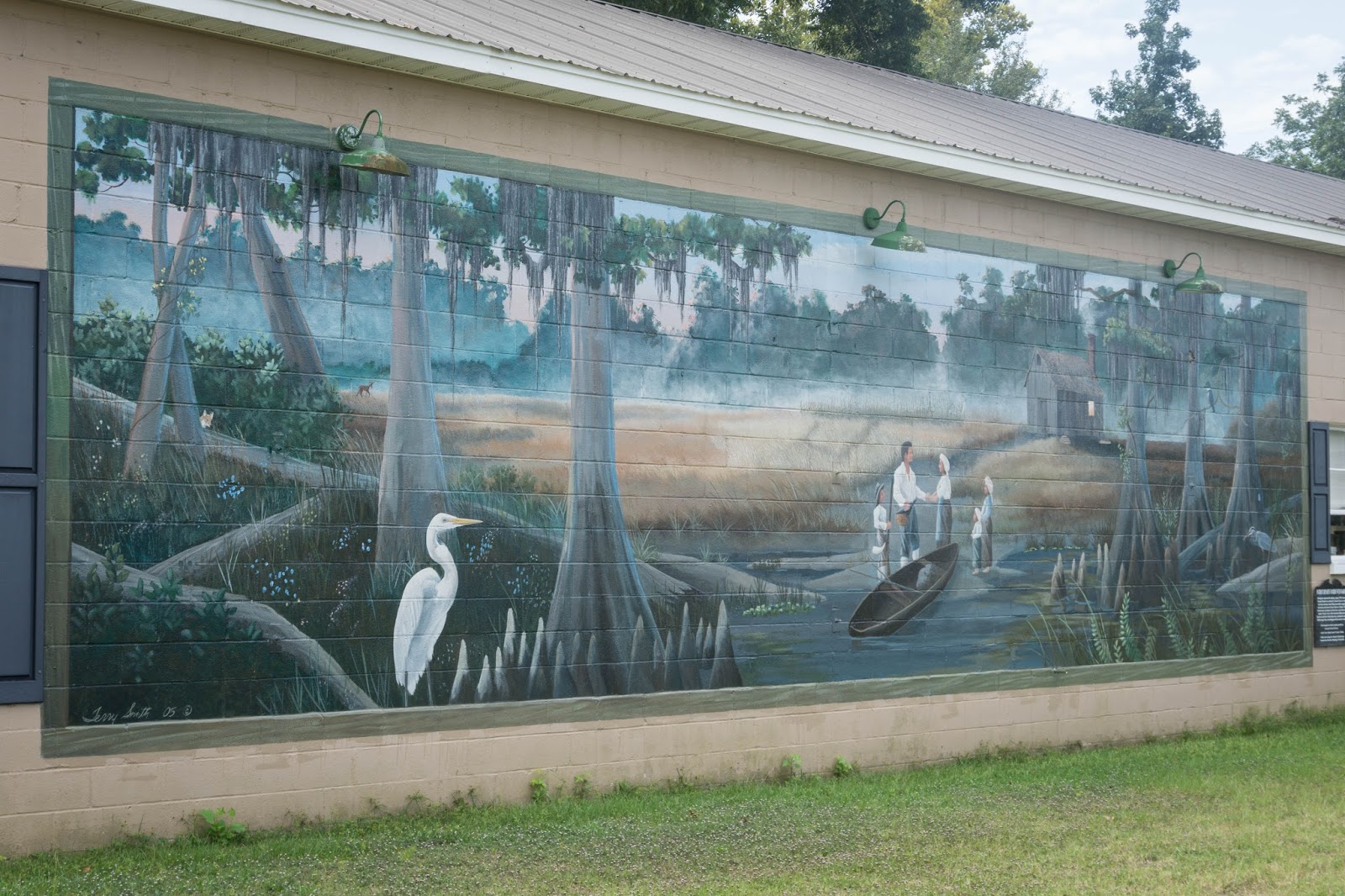Charleston Daily Photo: Swamp Fox Murals - Summerton, SC