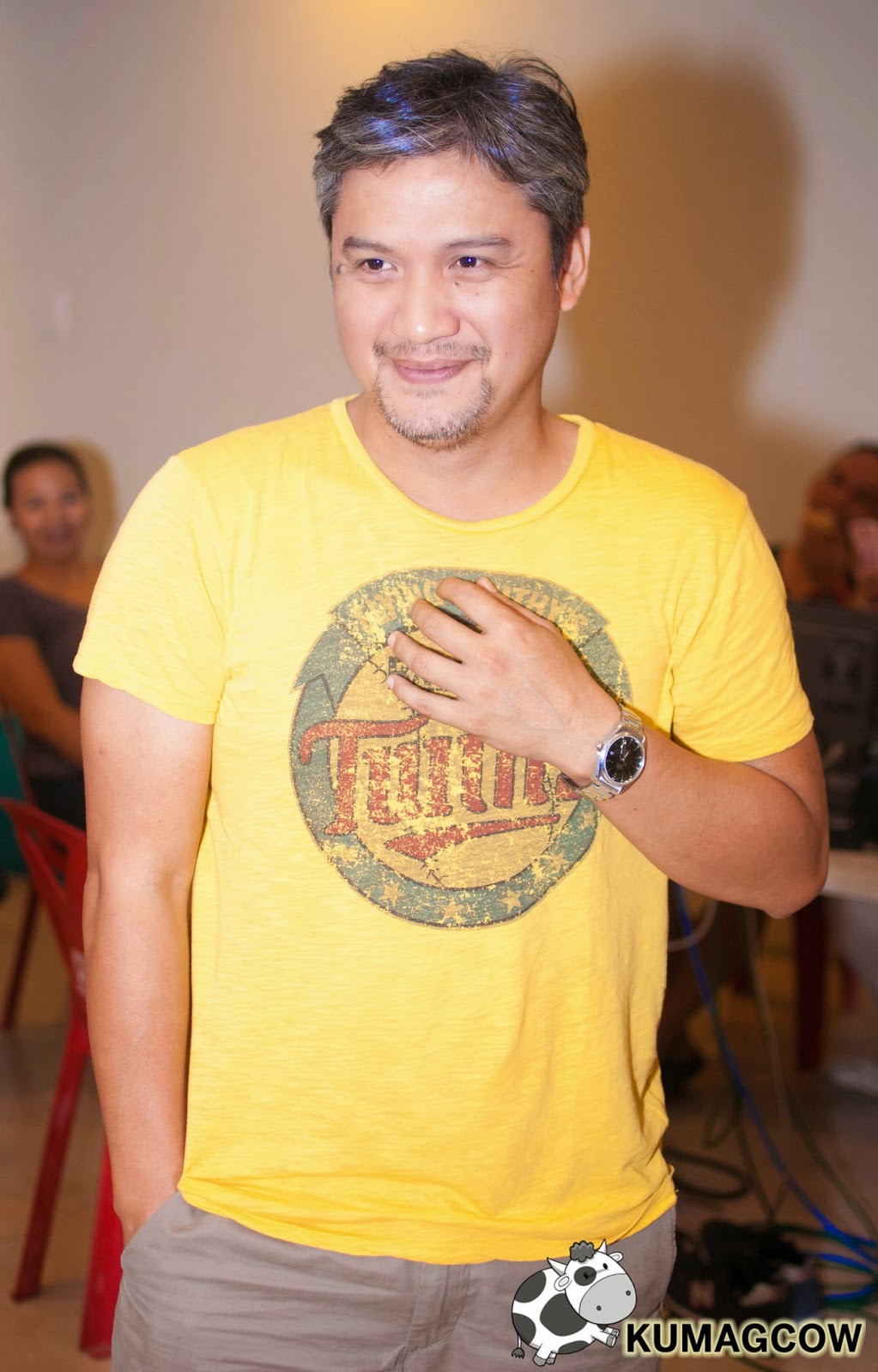 Director Andoy Ranay, Dingdong Dantes and Maricel Soriano for "Ang ...