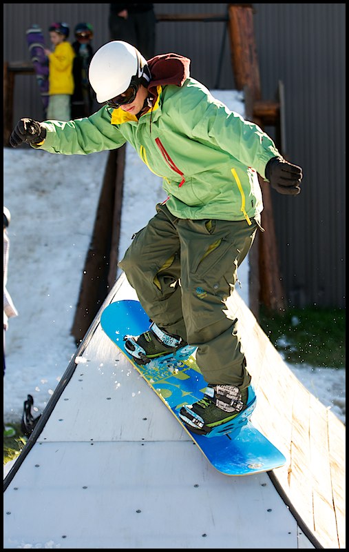 Brian Jenkins Photography: Mount Mansfield Snowboard Club Rail Jam