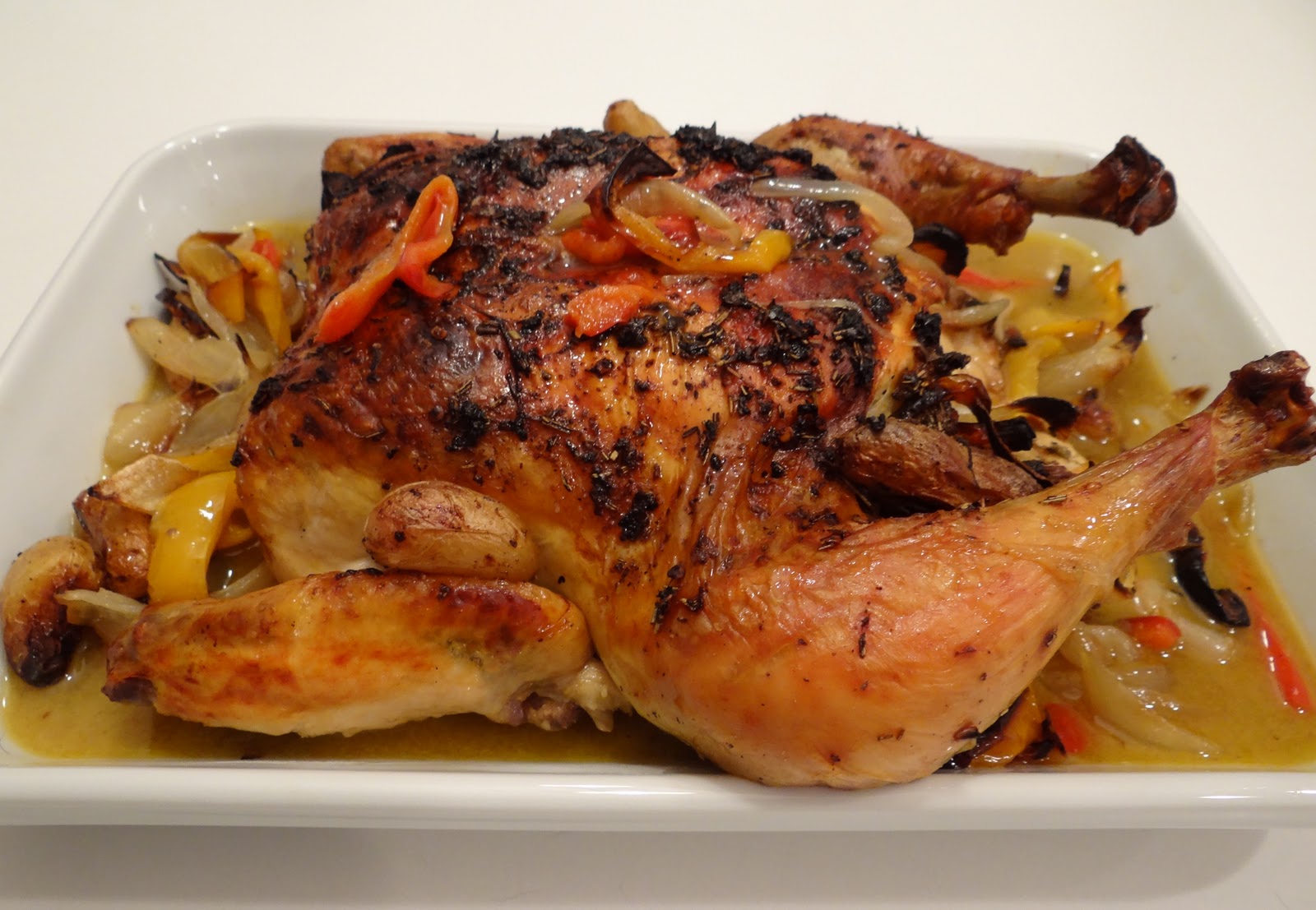 There's always thyme to cook...: Spatchcock Chicken