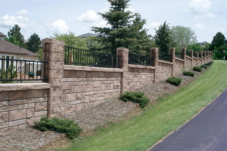 The Allan Block Blog: What are the capping options for AB Fence?