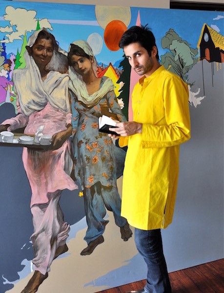 Alpha Omega Arts: Artnet talks with Salman Toor about modern life & Sufism
