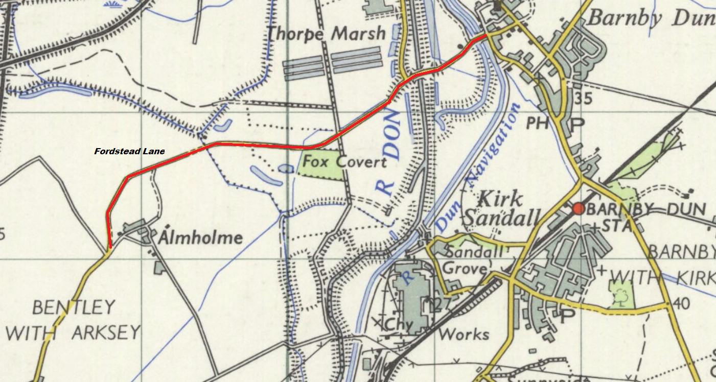 Arksey Village, A History: Local Hamlets Part Three - Almholme