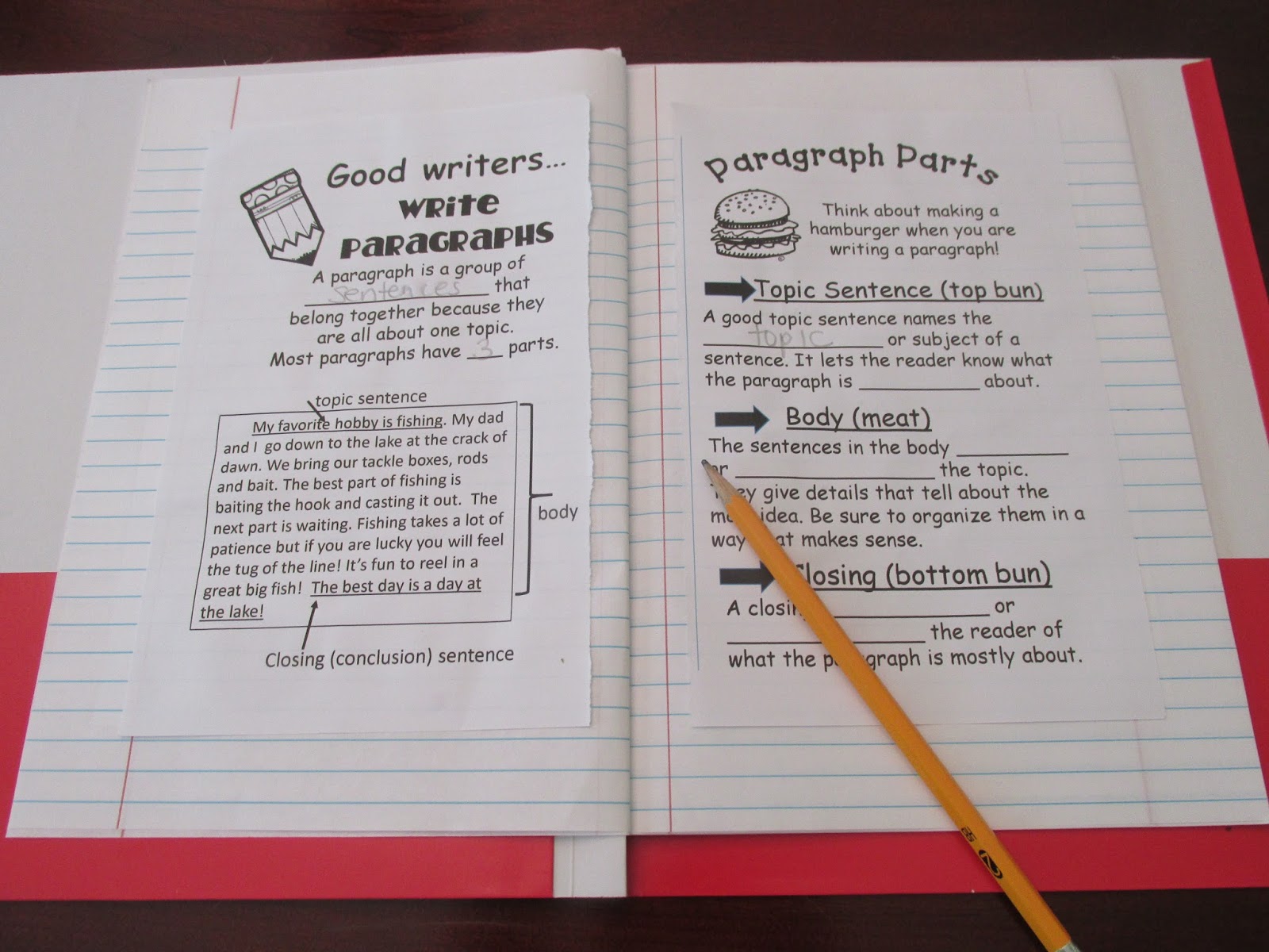 Live and Learn: Writing Mini Lessons & Creating a Writer's Notebook