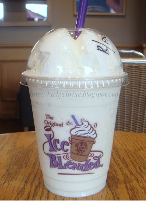 Lucky Citrine: Something New: CBTL Pineapple Vanilla Ice Blended