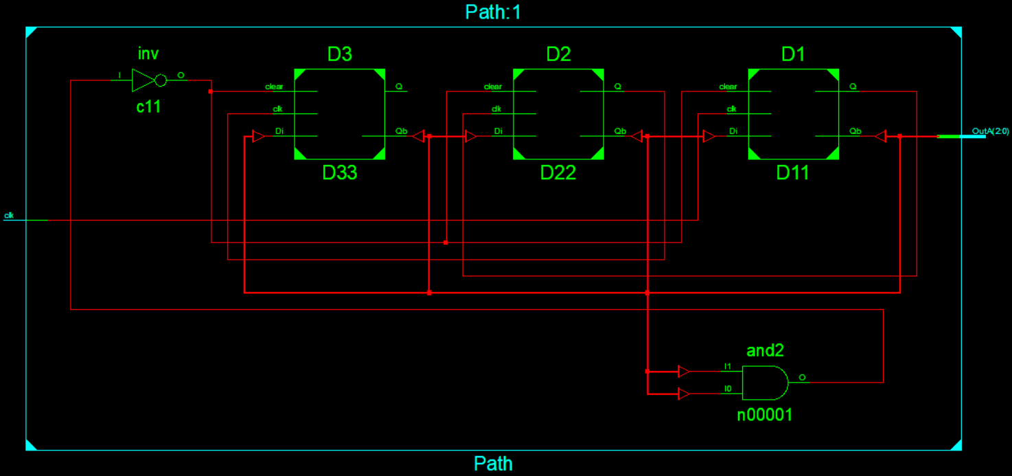 Hello Codings Verilog Code For MOD 6 Counter