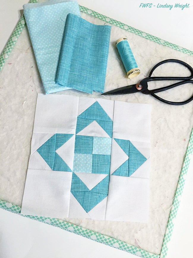 Fort Worth Fabric Studio: Moda Sampler Block Shuffle {Block 25}