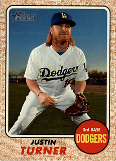 Dodgers Blue Heaven: 2017 Topps Heritage Baseball - The Dodgers Base Cards