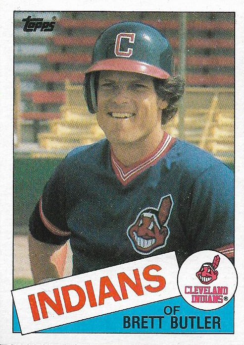 1985 Topps: #637 - Brett Butler