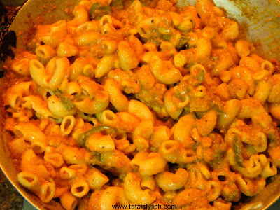Tangy, Spicy and Cheesy Chifferi Rigati Delmonte Pasta ~ Total Stylish