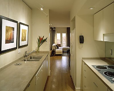 All Amazing Designs: Galley Kitchen Designs