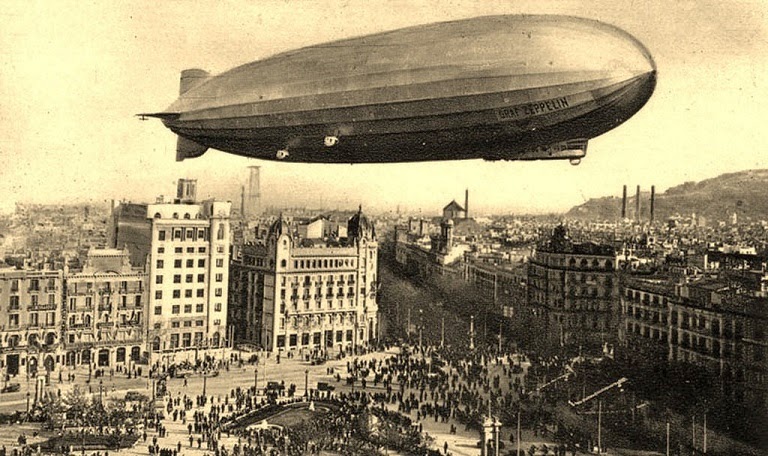 Aviación por Leandro : 1929 - EL DIRIGIBLE LZ-127 "GRAF ZEPPELIN ...
