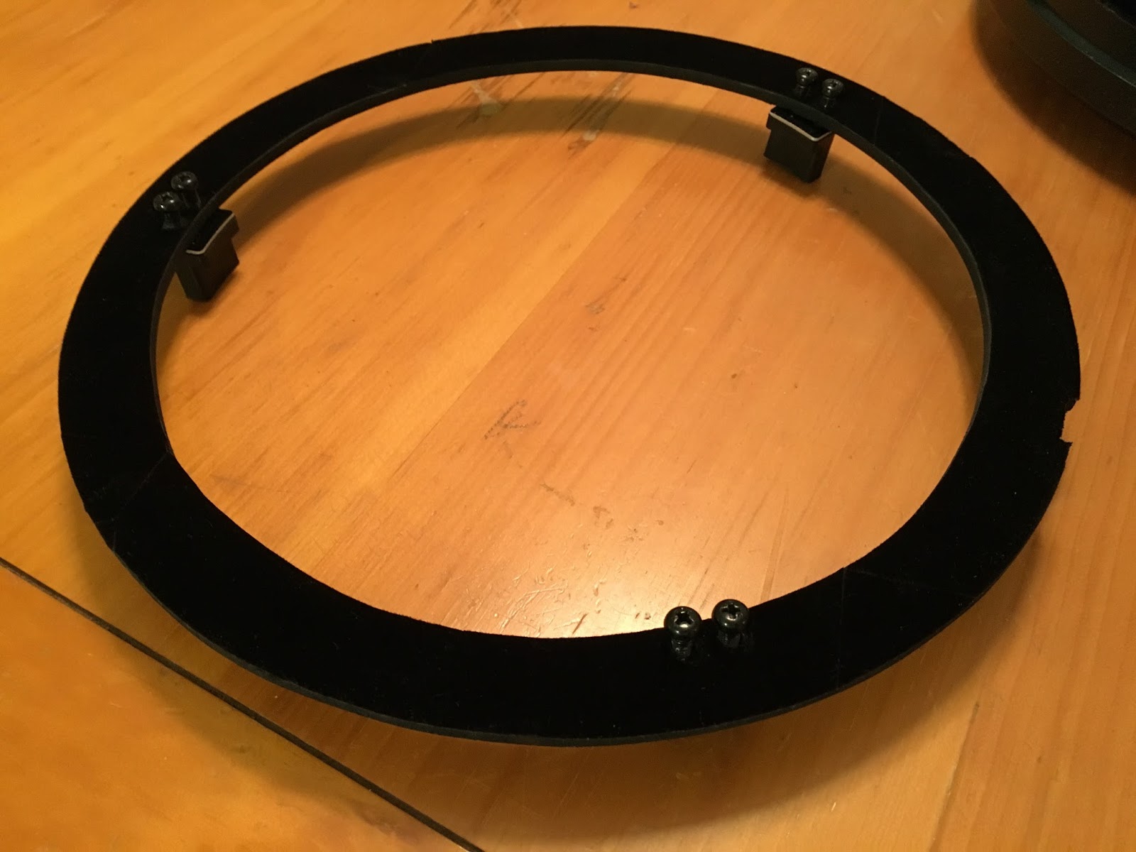 10" Dobsonian Stargazing and Modification Blog: Primary mirror boundary ...