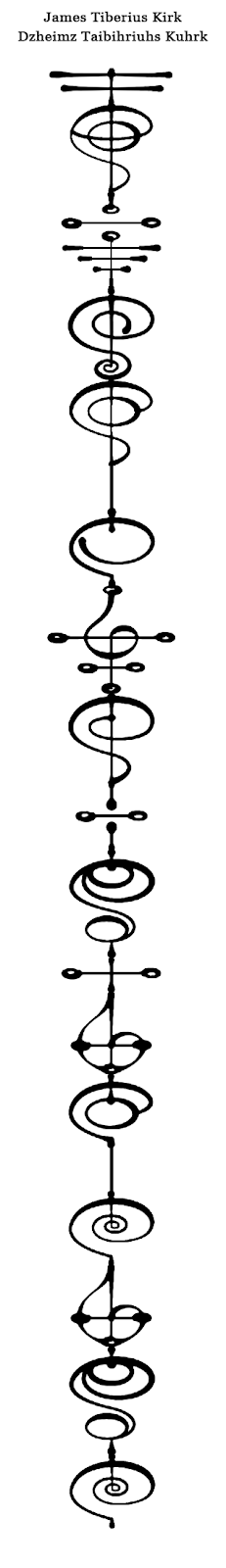 Vulcan Calligraphy: 2018