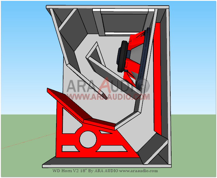 Skema Box WD Horn v2 18 inch