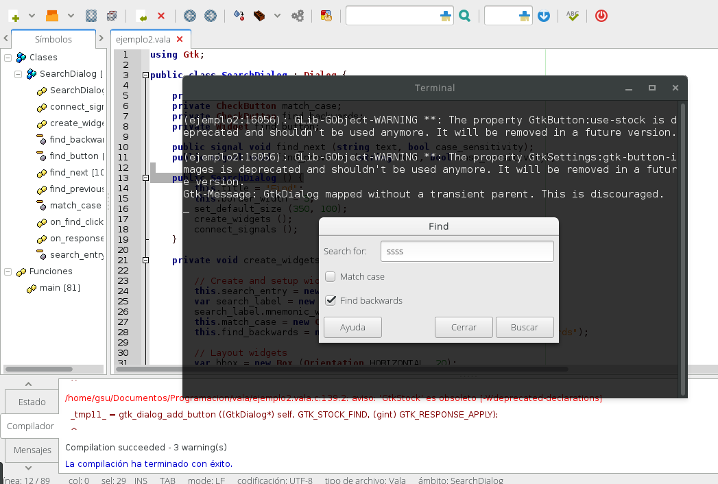 Establecer gnome-terminal en Geany ~ LiNuXiToS