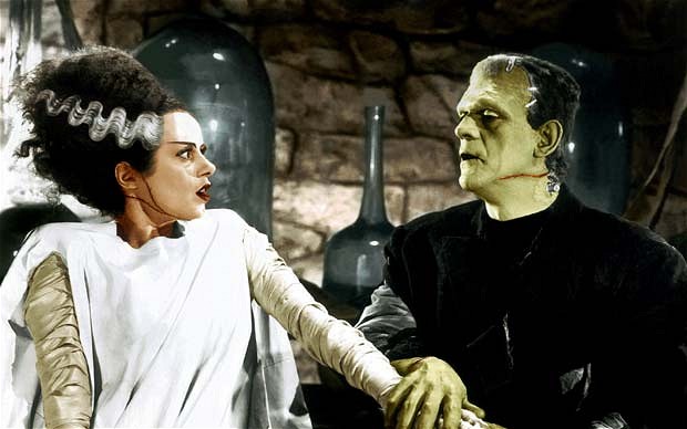 Life in The Dollhouse: Universal Monsters Frankenstein and the Bride
