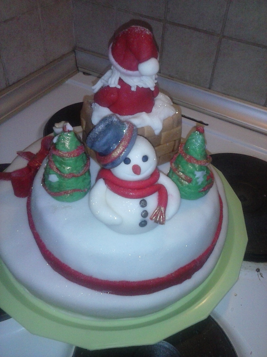 Torte i figurice za torte - Sneza: NOVOGODISNJA TORTA I KAPKEJKS