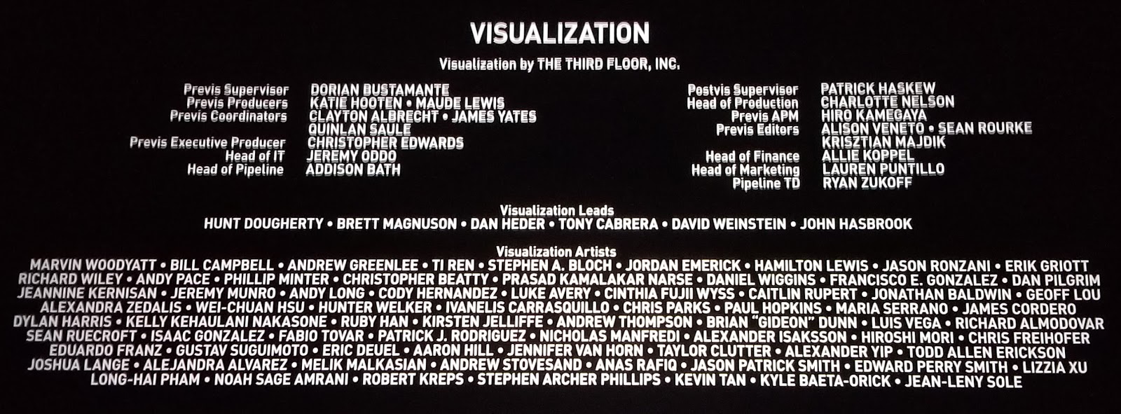 Noah Amrani - Portfolio: Avengers: Infinity War, Rampage, and Tomb Raider