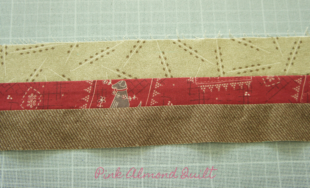 Pink Almond Quilt: Spice up Quilt Border with Seminole Patchwork