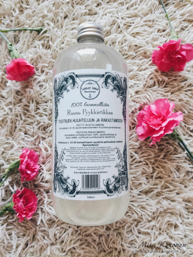 Onnen säikeitä: SAAREN TAIKA - ekologisuutta arkeen - ARVONTA