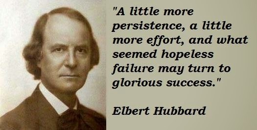 Bubbled Quotes: Elbert Hubbard Quotes and Sayings