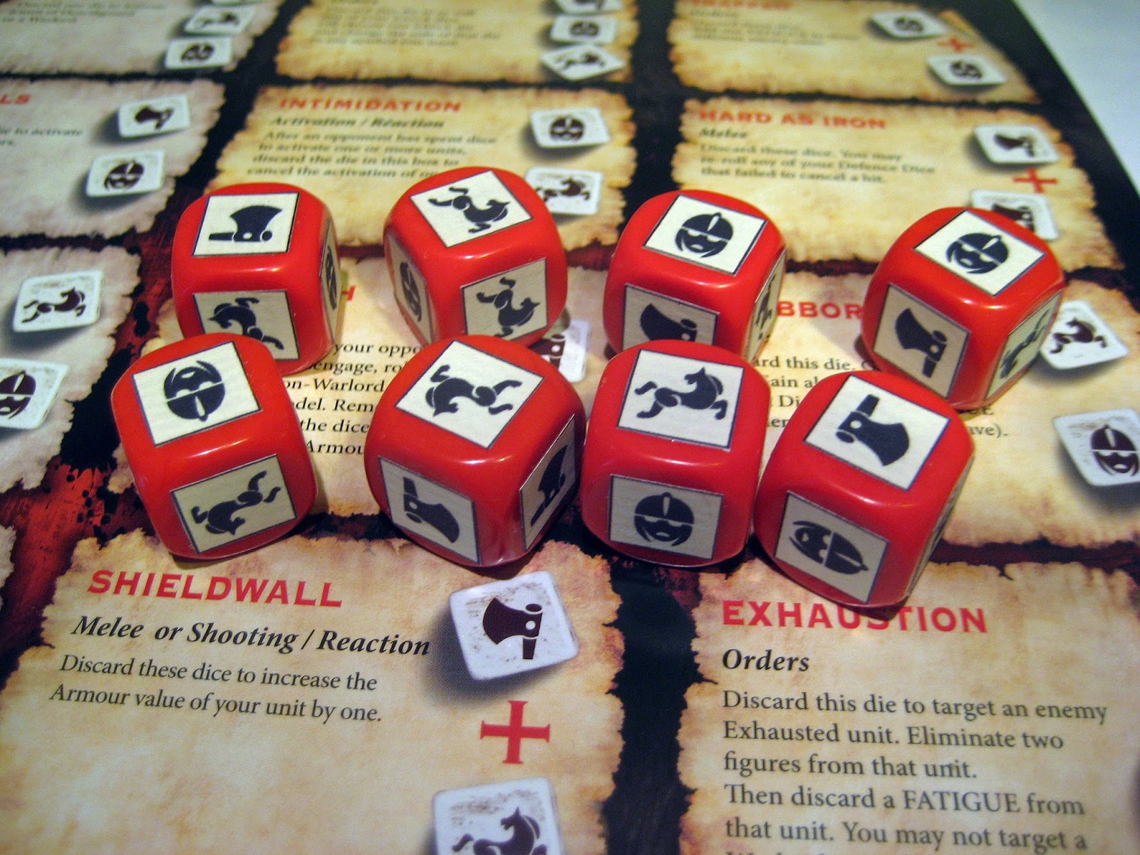 The Tabletop General: Making a set of Saga Dice and saving a few quid ...