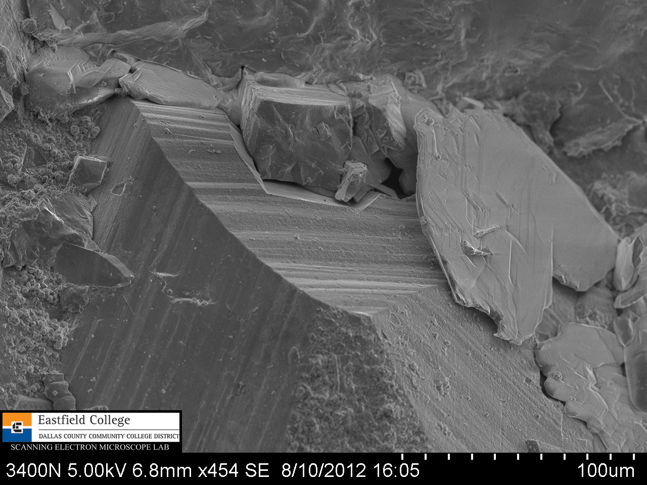 Scanning Electron Microscope Blog: Geology on a small scale