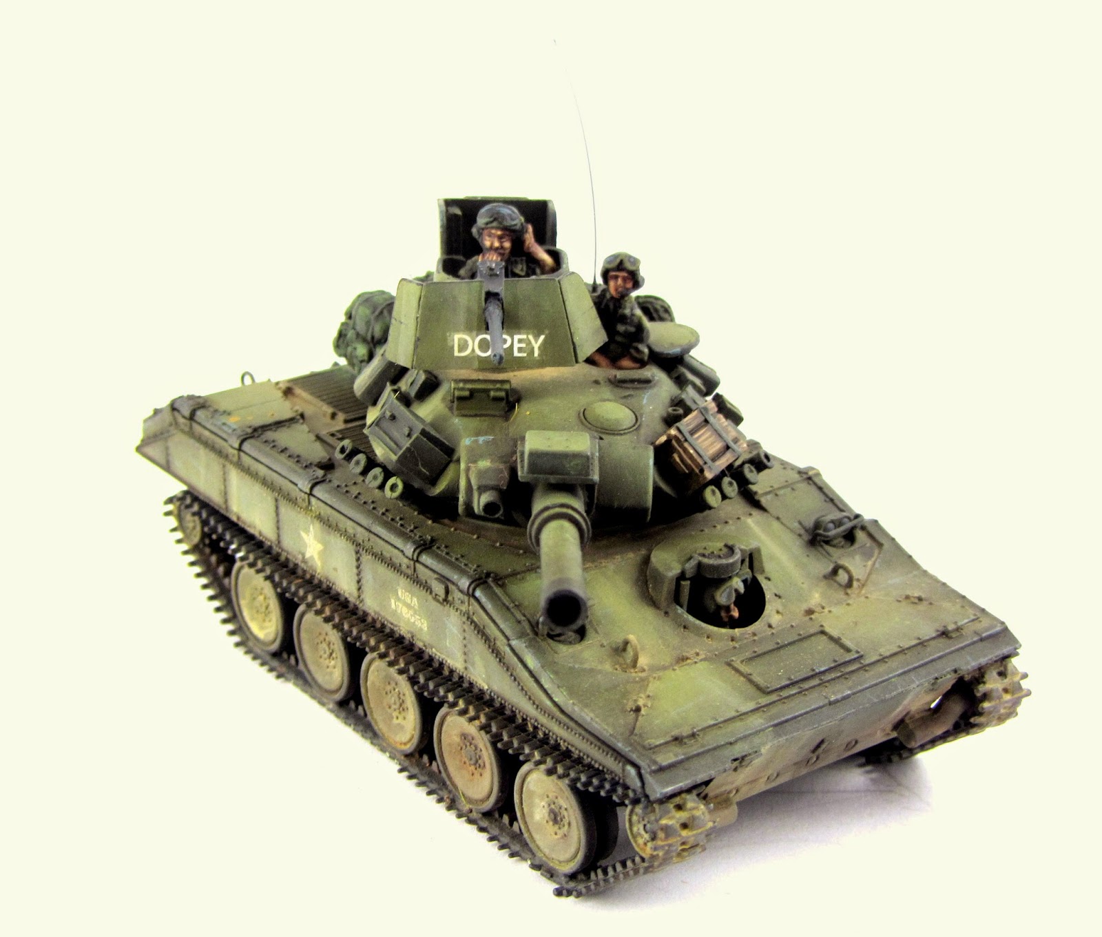 Troop of Shewe: The Historical Painting Service.: Vietnam - Sheridan M551