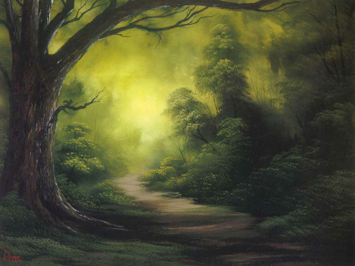 El arte es su máxima expresión : Secretos de Bob Ross (Pintor de Paisajes)