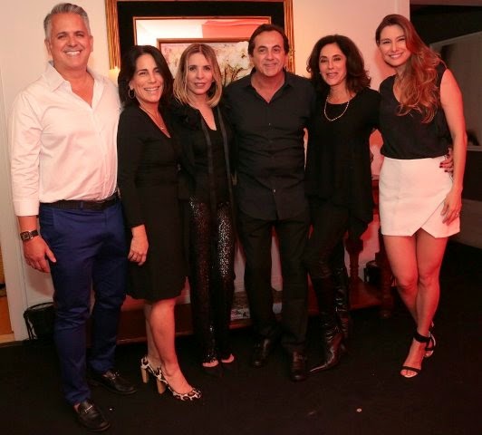 Christiane Torloni parabeniza Liége Monteiro em festa no Rio de Janeiro ...