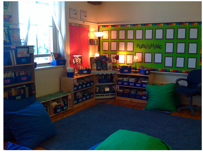 Classroom Walls Tip #3: Simple Color Scheme | Clutter-Free Classroom