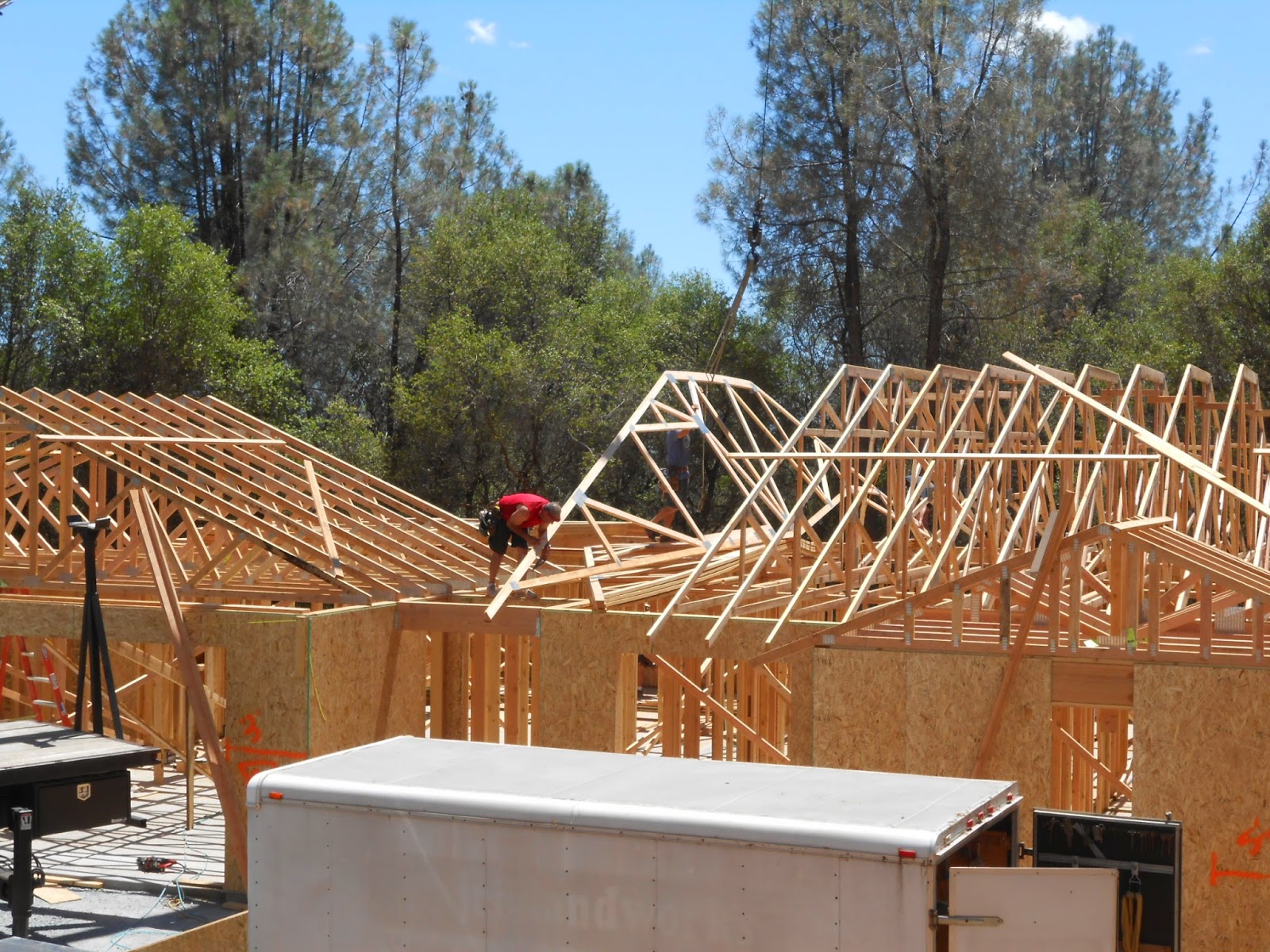 379 Cuckoo Court, Applegate, CA: Rolling Trusses