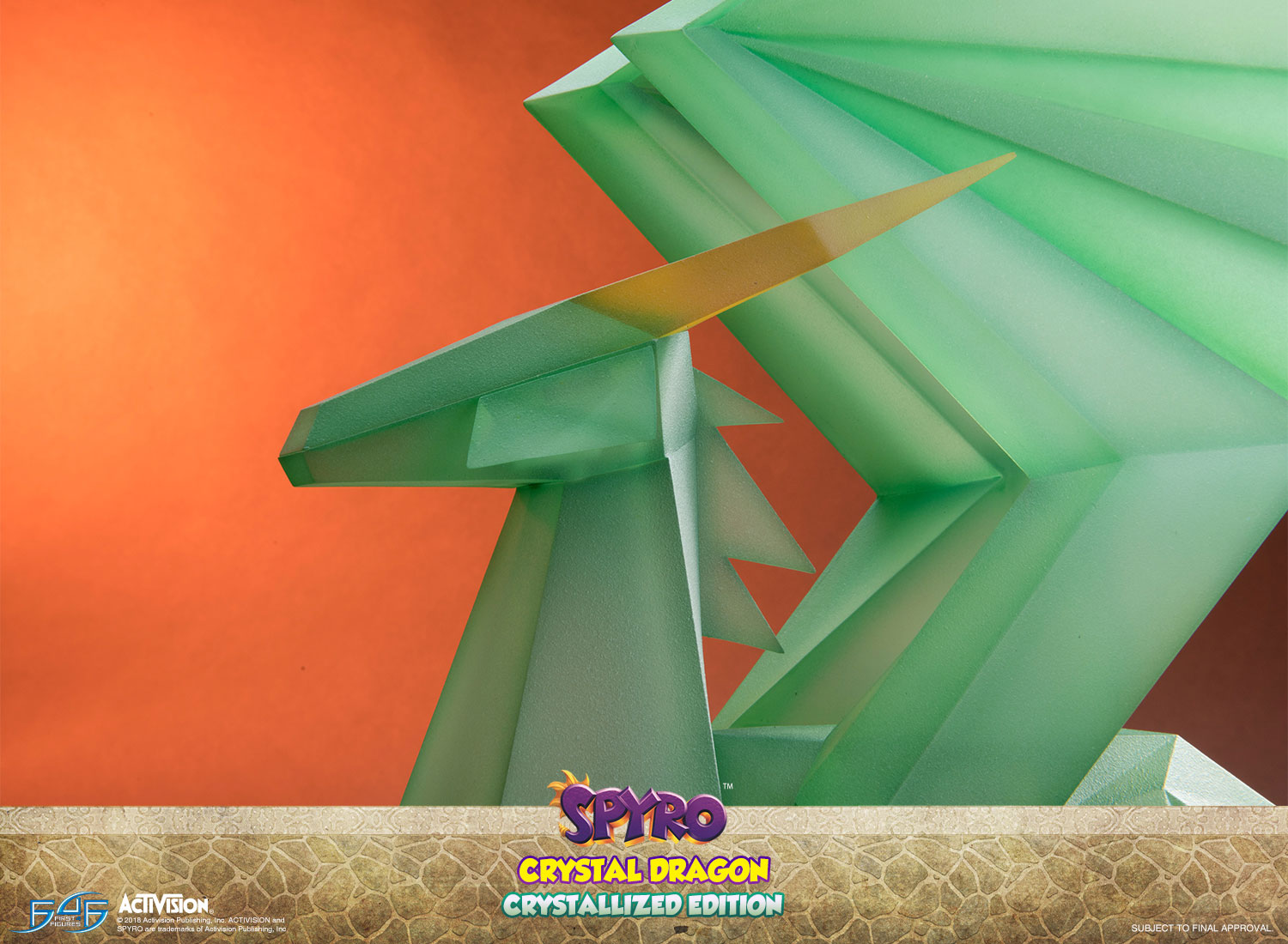 Spyro the Dragon - Crystal Dragon Statue (First 4 Figures)