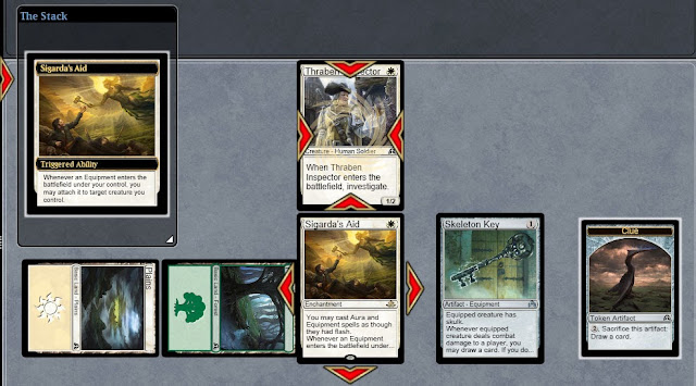 Magic the Gathering Adventures: [Standard] Sigarda's Aid Build-around