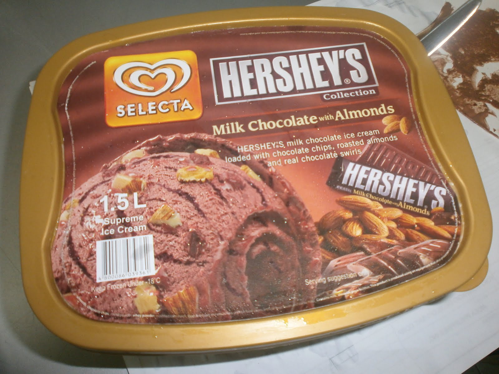 ...ThisIsWhatInsideMyHeart...: SELECTA HERSHEY'S ICE CREAM