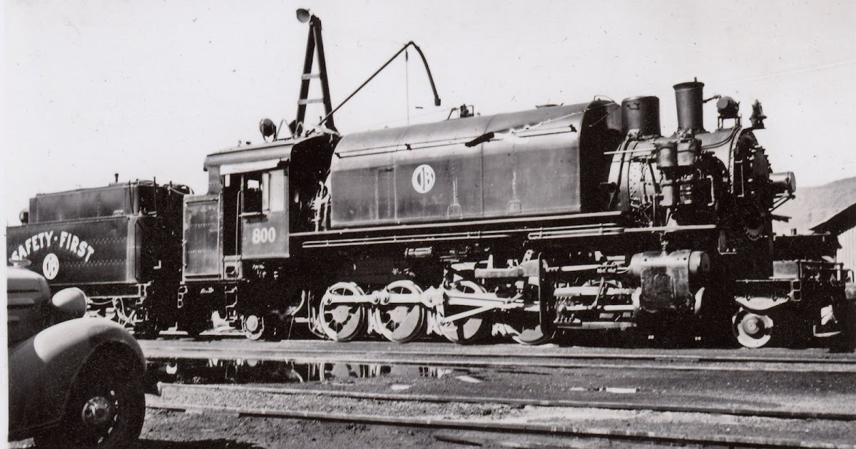 Big Bend Railroad History: 1939 CBI 2-10-2 Steam Engine