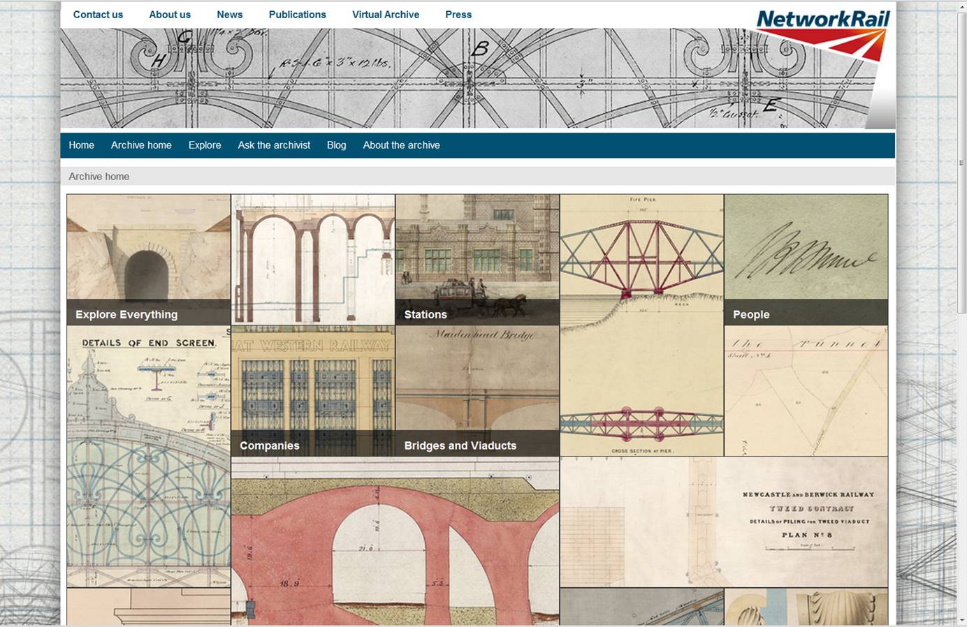 useful in parts: railway engineering drawings
