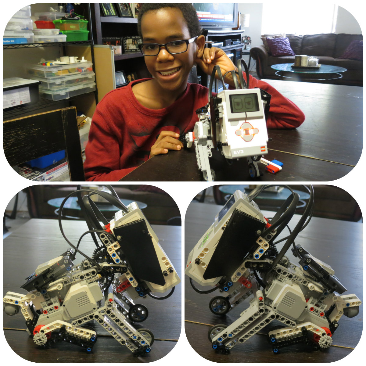 My Three Seeds of Joy Homeschool: Lego Mindstorm EV3 Puppy